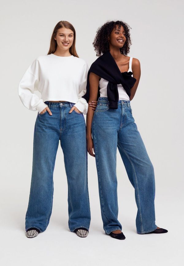 Oversize jeans dam (2025) • Nu upp till 70% rabatt | Alissa