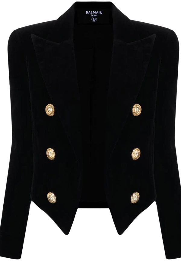 Svarta Balmain jackor dam (2026) • Rea med upp till 50% | Alissa