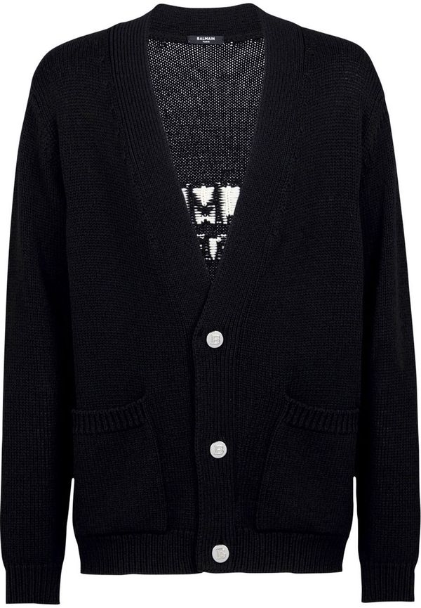 Stickade koftor med knappar herr (2025) • Köp online. Upp till -50% ...