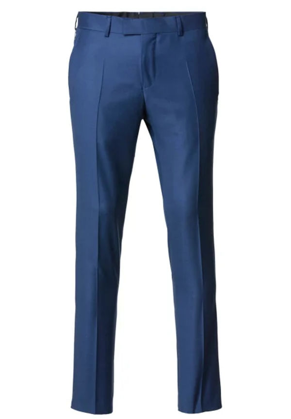 Blåa slim fit byxor herr (2025) • Få upp till 70% rabatt | Alissa