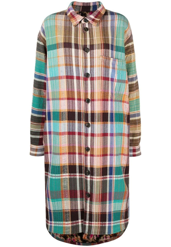 Rutiga kappor med knappar dam (2025) • Rea med upp till 70% | Alissa