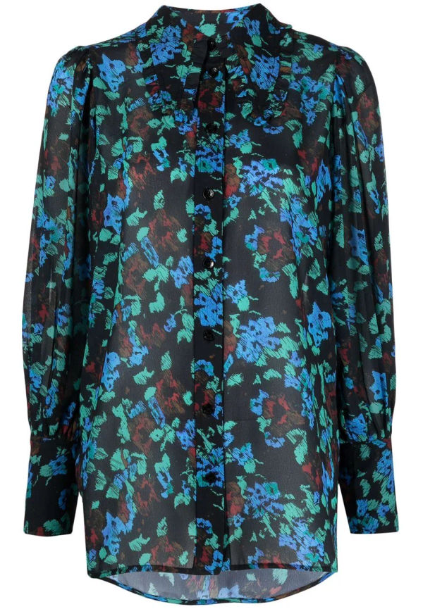 Blommiga skjortor med knappar dam (2025) • Köp online. Upp till -50% ...