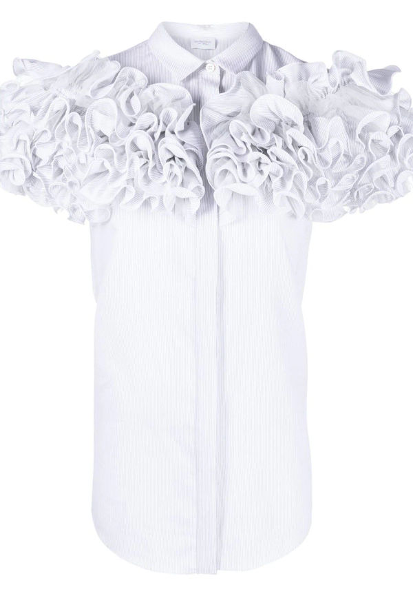 Vita skjortor med korta ärmar med krage dam (2025) • Just nu: Upp till ...