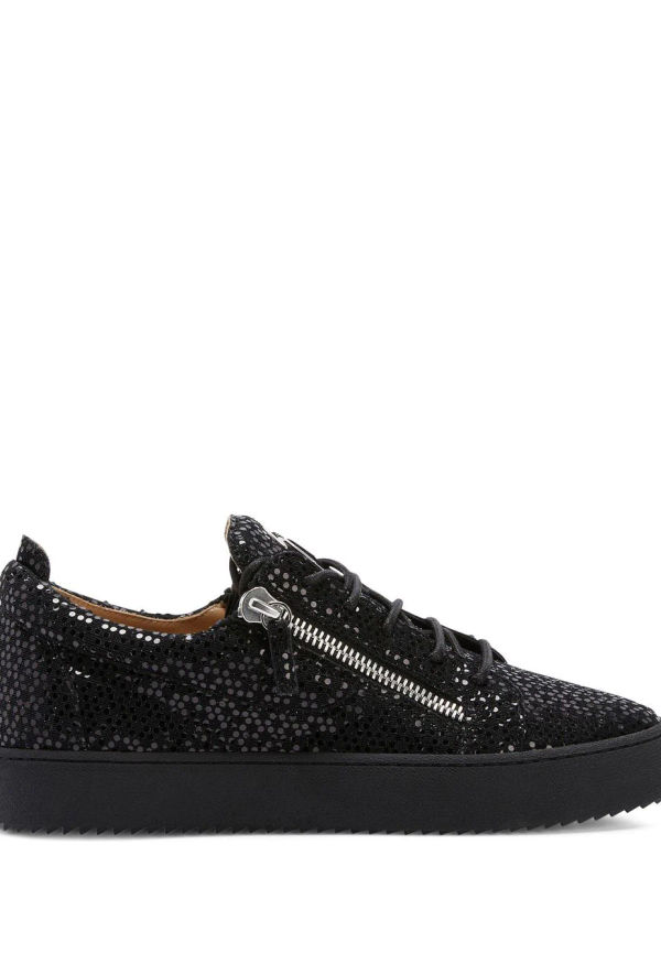 Svarta Giuseppe Zanotti skor med gummisula herr (2025) • Köp online. Upp till -58% | Alissa