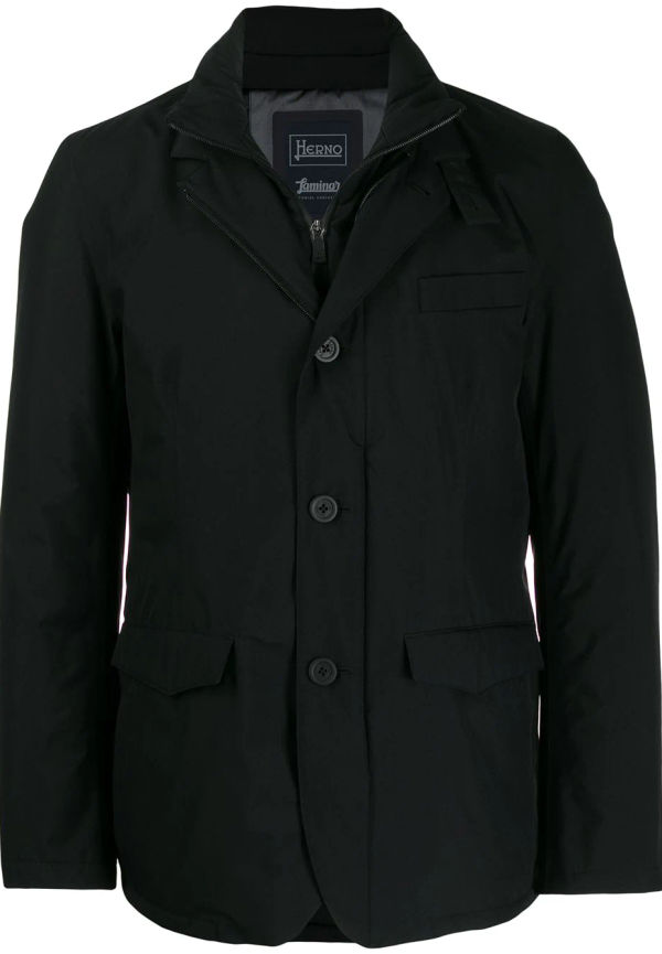 Svarta dunjackor med krage herr (2025) • Nu upp till 50% rea | Alissa