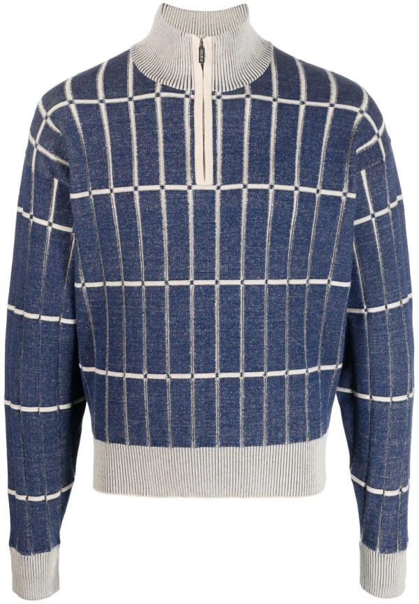 Rutiga stickade tröjor herr (2025) • Nu upp till 50% rabatt | Alissa