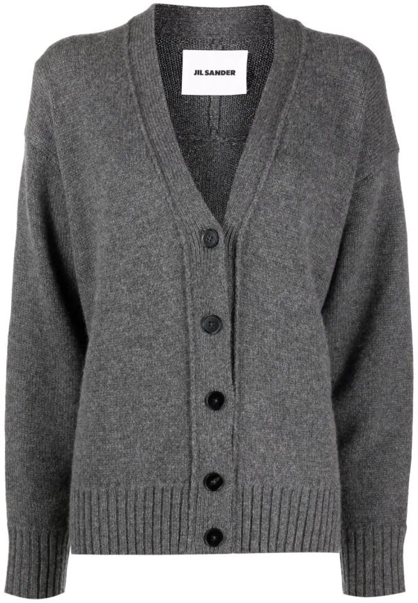 Stickade gråa koftor dam (2025) • Nu upp till 50% rabatt | Alissa