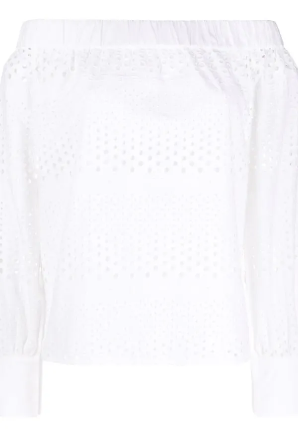 Vita Karl Lagerfeld toppar dam (2026) • Nu upp till 50% rea | Alissa