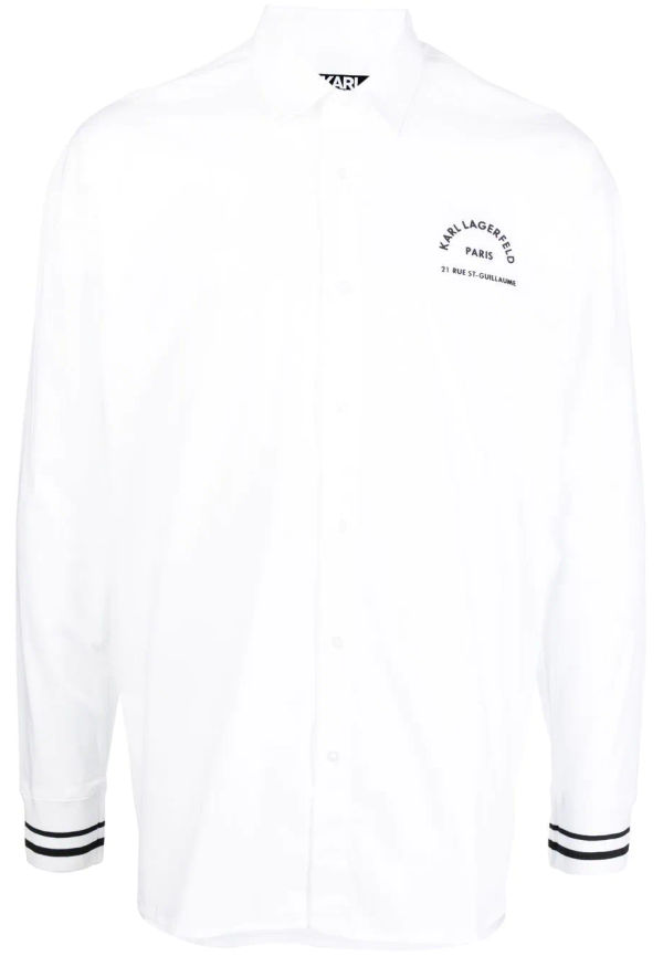 Vita Karl Lagerfeld skjortor herr (2025) • Just nu: Upp till 50% rabatt ...