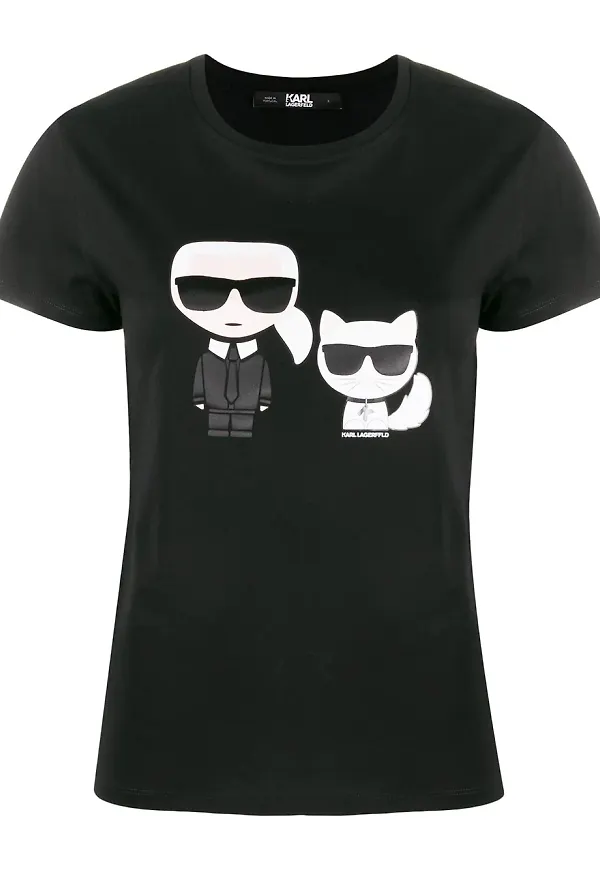 Svarta Karl Lagerfeld toppar dam (2026) • Nu upp till 66% rabatt | Alissa