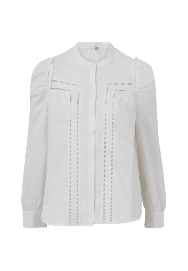 Vita blusar med detaljer dam (2026) • Köp online. Upp till -67% | Alissa