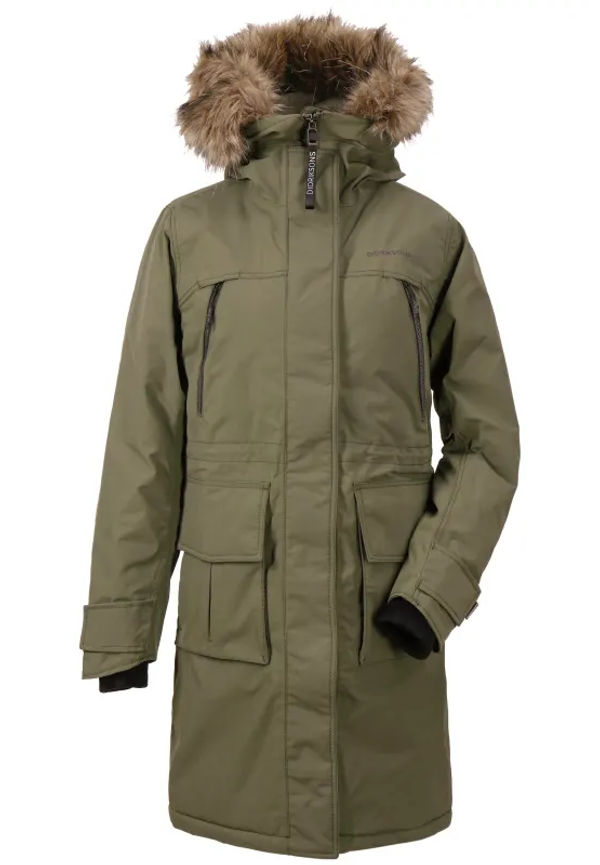 Didriksons polyesterparkas dam (2025) • Nu upp till 55% rea | Alissa