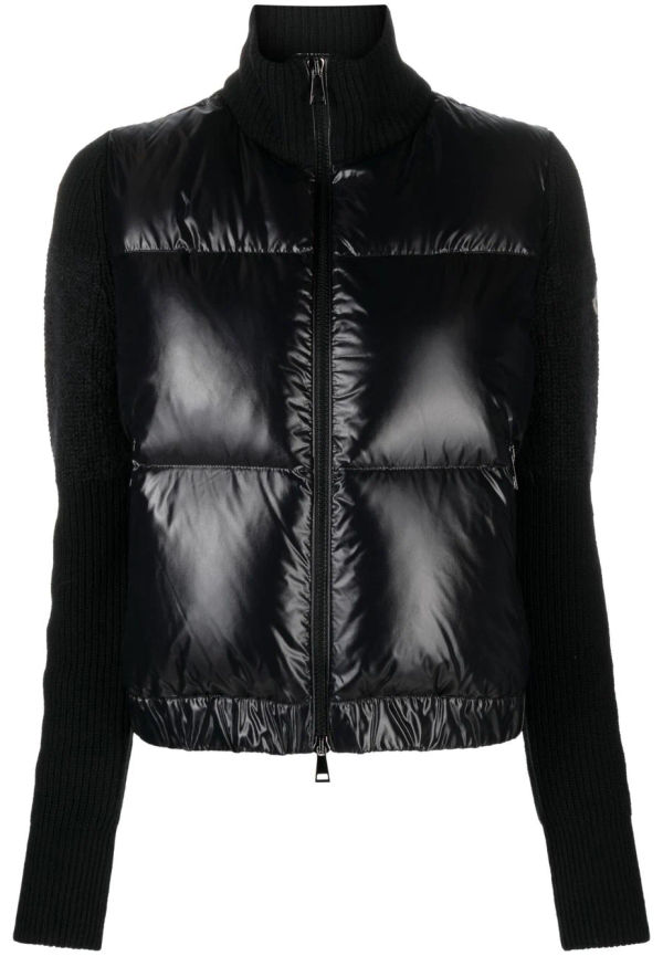 Svarta Moncler jackor med långa ärmar med sidofickor dam (2025) • Nu ...