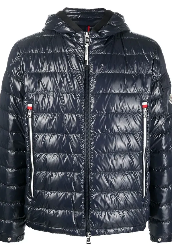 Blåa Moncler jackor med långa ärmar herr (2026) • Nu upp till 0% rea ...