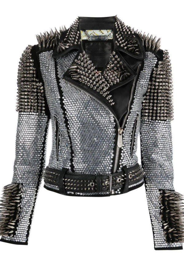 Svarta Philipp Plein jackor med dragkedja dam (2025) • Köp online. Upp ...