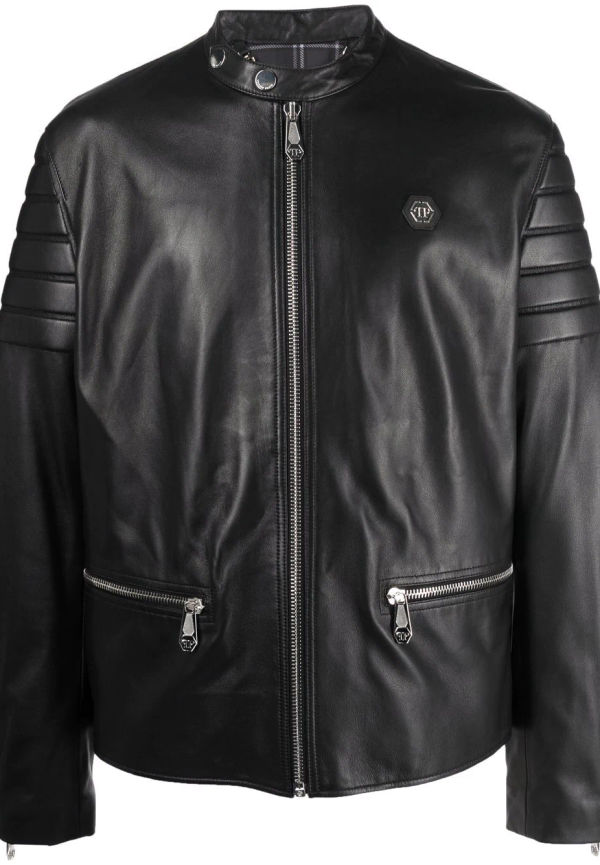 Svarta Philipp Plein jackor med långa ärmar herr (2025) • Nu upp till ...