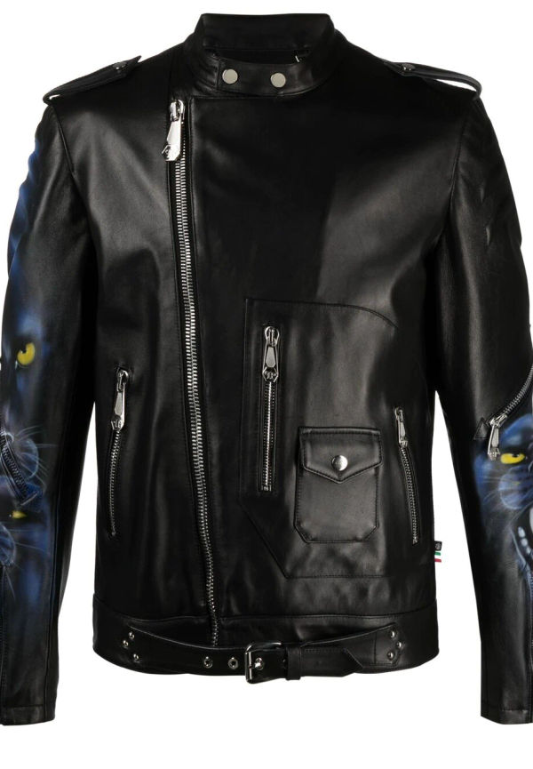 Svarta Philipp Plein jackor med långa ärmar herr (2025) • Nu upp till ...