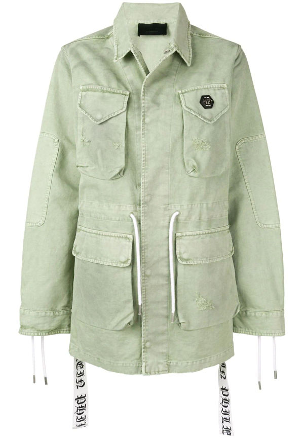 Philipp Plein jackor med långa ärmar med krage dam (2025) • Rea med upp ...