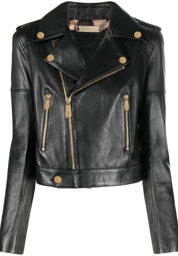 Svarta Philipp Plein jackor med dragkedja dam (2025) • Köp online. Upp ...