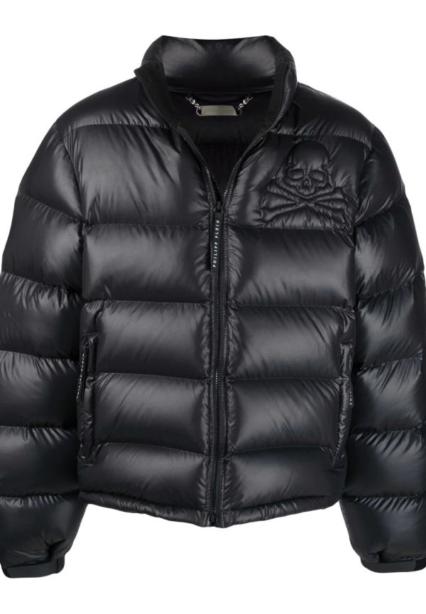 Svarta Philipp Plein jackor med dragkedja herr (2025) • Rea med upp ...