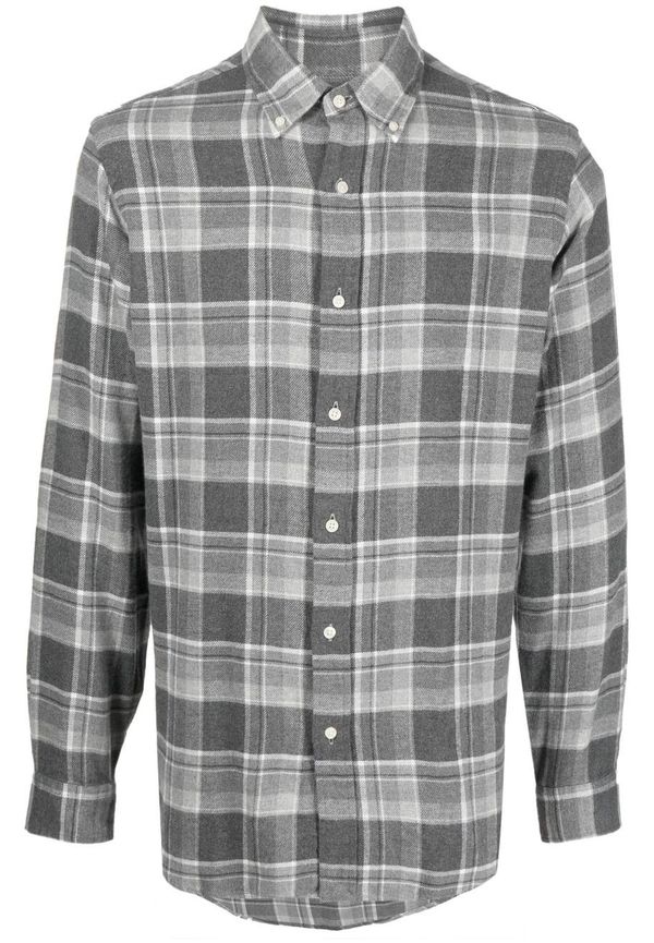 Rutiga bomullsskjortor med långa ärmar herr (2025) • Rea med upp till ...