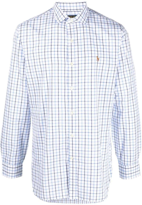 Rutiga vita skjortor herr (2025) • Nu upp till 68% rabatt | Alissa