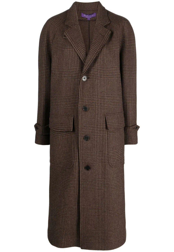 Rutiga ullkappor dam (2025) • Just nu: Upp till 74% rabatt | Alissa