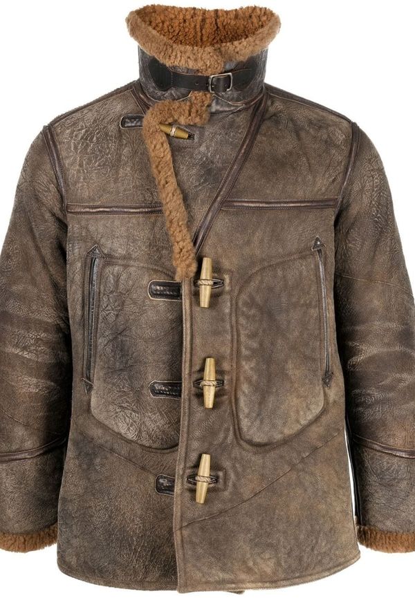 Jackor med långa ärmar med fårskinn herr (2025) • Få upp till 50% ...