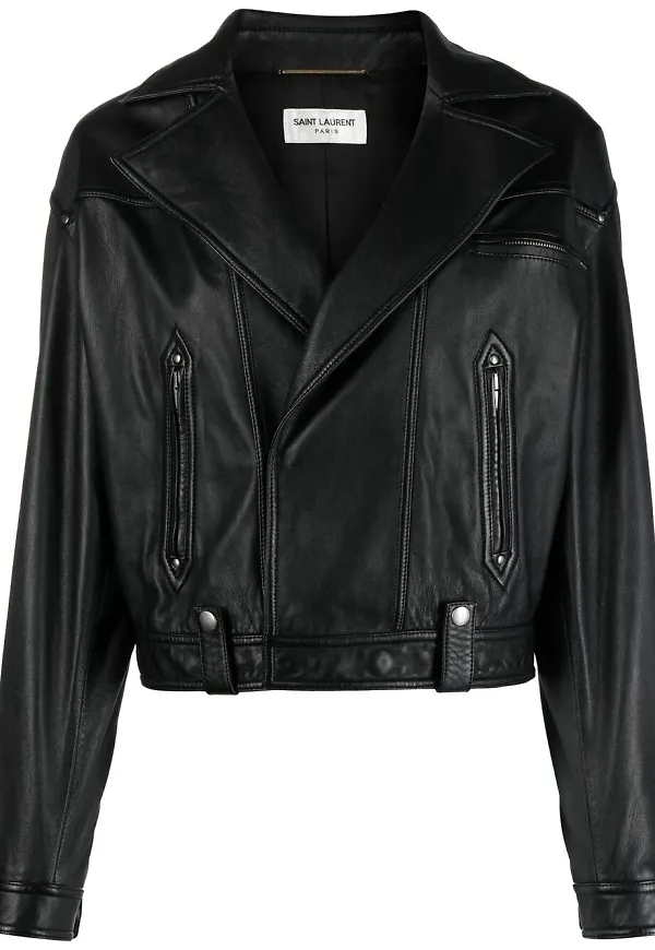 Svarta Saint Laurent jackor dam (2026) • Just nu: Upp till 43% rabatt ...