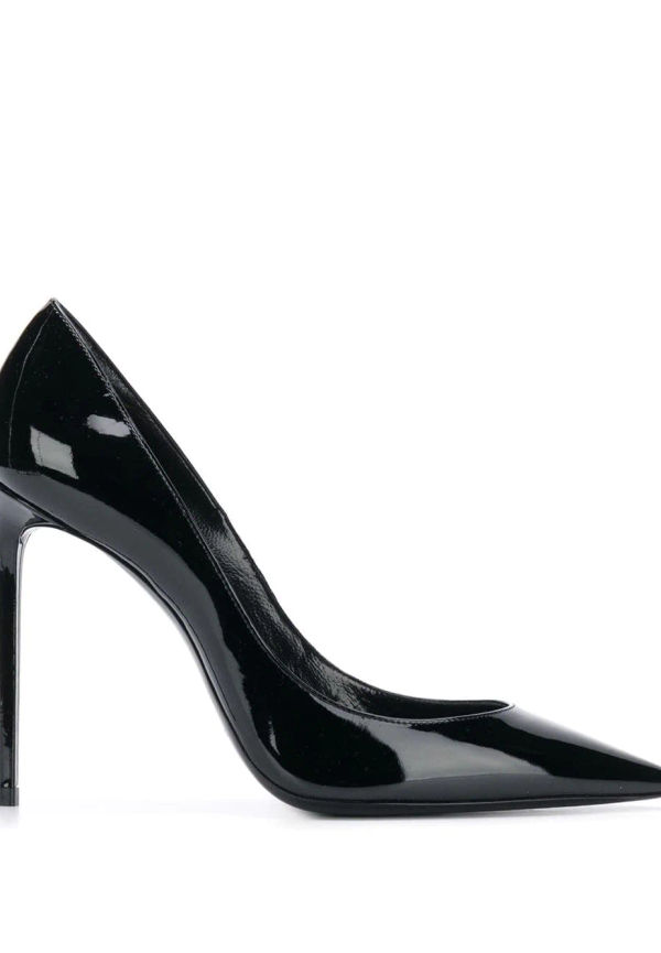 Svarta Saint Laurent skor med tår dam (2025) • Nu upp till 45% rabatt ...