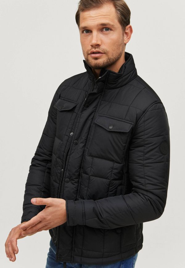 Svarta dunjackor med tryckknappar herr (2025) • Nu upp till 62% rabatt ...