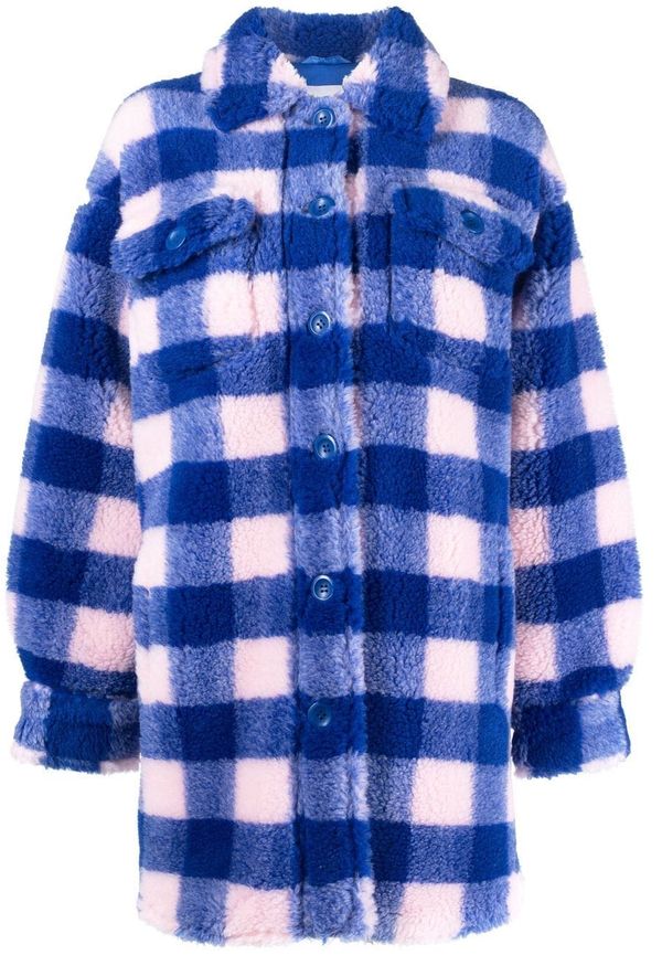 Rutiga kappor med knappar dam (2025) • Rea med upp till 70% | Alissa