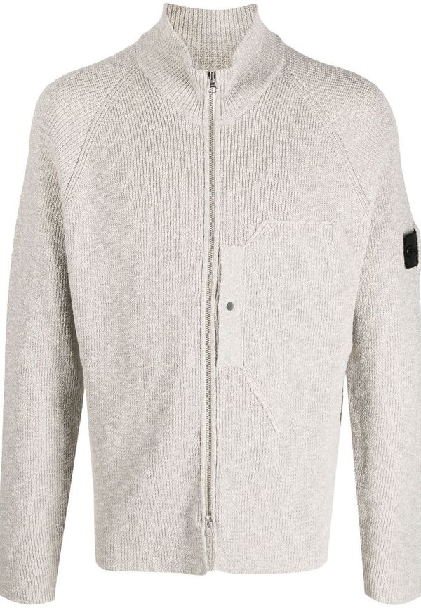 Stickade gråa koftor herr (2025) • Nu upp till 50% rabatt | Alissa