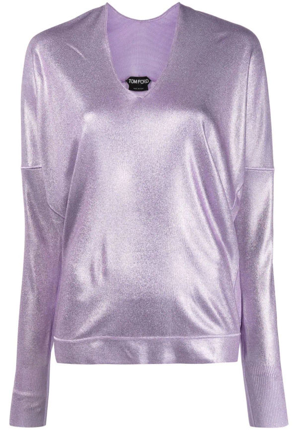 Lila toppar med långa ärmar dam (2025) • Köp online. Upp till -80% | Alissa