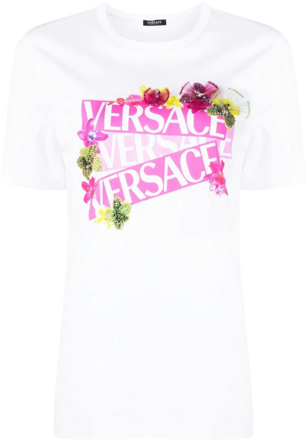 Blommiga vita toppar dam (2025) • Nu upp till 51% rea | Alissa