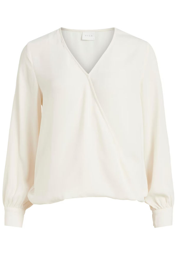 VILA beiga blusar dam (2025) • Just nu: Upp till 70% rabatt | Alissa