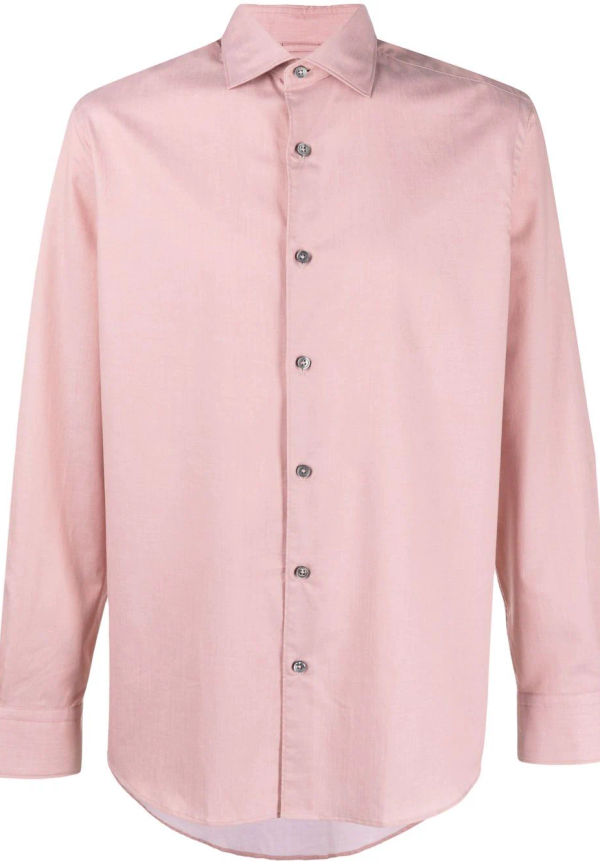 Rosa bomullsskjortor med ärmar herr (2025) • Nu upp till 50% rea | Alissa